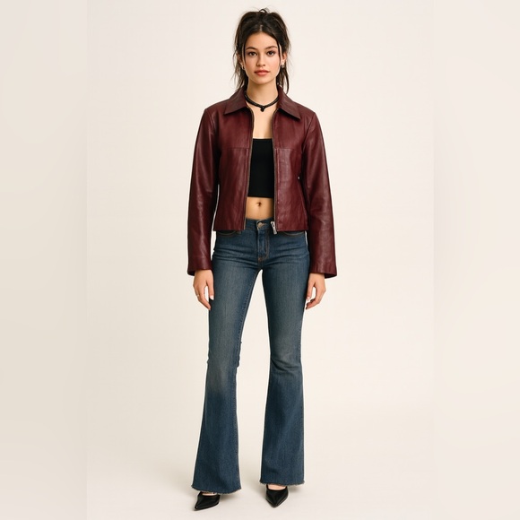 Maxima | Jackets & Coats | Vintage Y2k Wilsons Leather Maxima Fitted ...